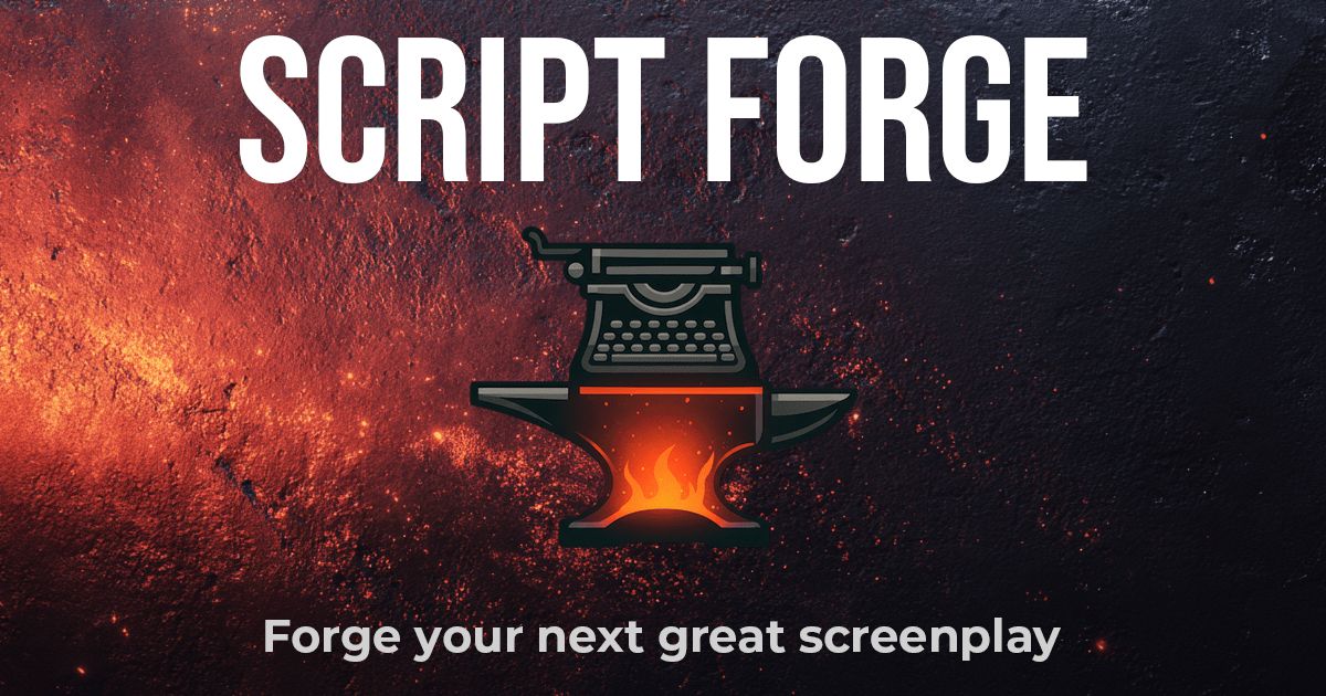 ScriptForge | AI-Powered Screenplay Analysis & Coverage